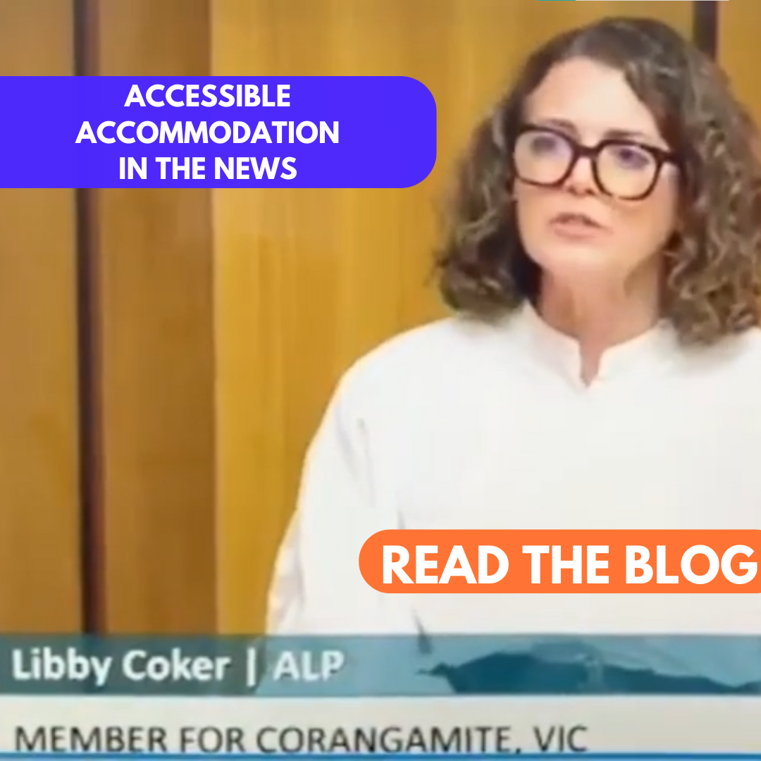 Libby Coker MP At Parliament House Canberra and Accessible ...